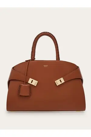 FERRAGAMO Hug Handbag - Natural