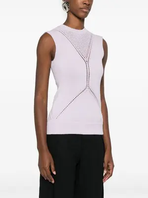 JIL SANDER Sleeveless Knitted Top