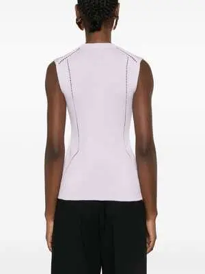 JIL SANDER Sleeveless Knitted Top