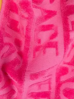 Versace Logo-jacquard Cotton Bath Towel