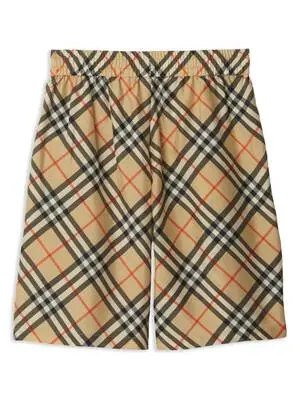 Burberry Vintage Check Silk Shorts