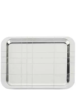 Christofle Graphik Rectangular Tray - Silver
