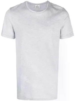 VIVIENNE WESTWOOD Orb-print Cotton T-shirts - Grey