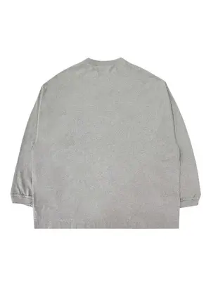Fear Of God Logo-appliqué Cotton T-shirt - Grey