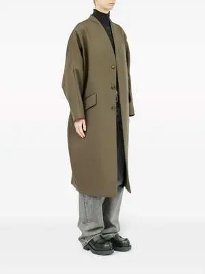 MAISON MARGIELA Collarless Single-breasted Jacket