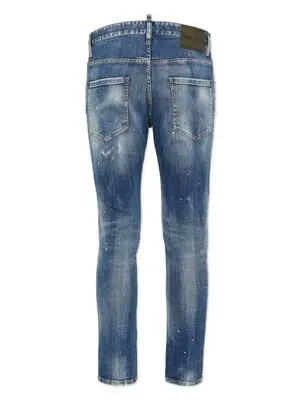 Dsquared2 Distressed Slim-cut Jeans
