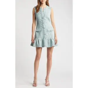 Likely Angeline Tweed Minidress