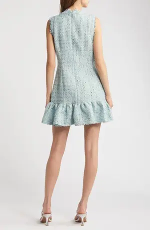 Likely Angeline Tweed Minidress