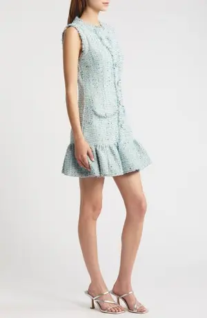 Likely Angeline Tweed Minidress