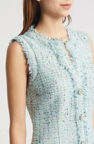 Likely Angeline Tweed Minidress