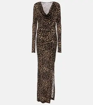 Blumarine Animal Print Evening Dresses