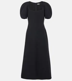 Gabriela Hearst Niahm Wool And Silk Maxi Dress