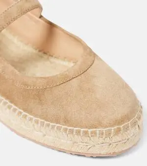 GIANVITO ROSSI Elda Suede Espadrilles