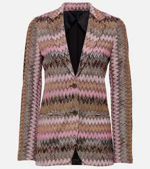 Missoni Zig Zag Lamé Blazer