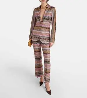 Missoni Zig Zag Lamé Blazer