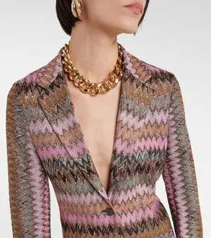 Missoni Zig Zag Lamé Blazer