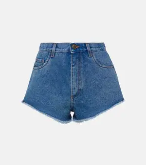 Etro Frayed Shorts For Women