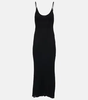 Khaite Midi Dress - Black
