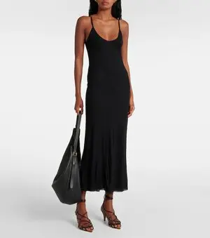 Khaite Midi Dress - Black