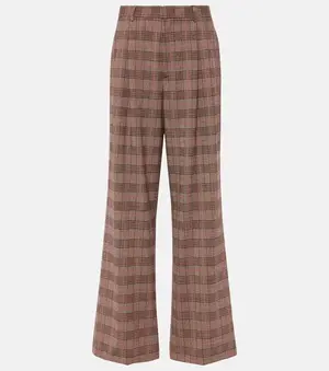 Etro Checks Pants For Women