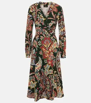 Etro V Neck Dresses