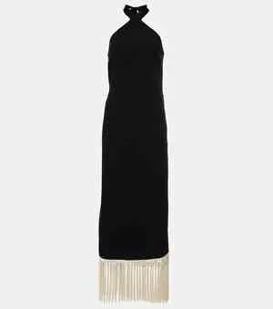 Taller Marmo Fringe Cocktail Dresses