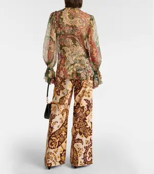 Etro Printed Silk Blouse