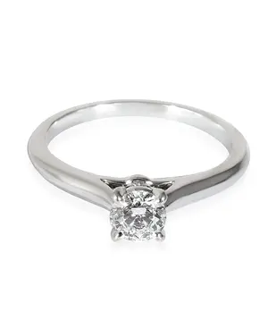 CARTIER 1895 Diamond Engagement Ring - Platinum