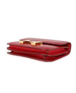 Hermès Constance 18 Leather Handbag - Red