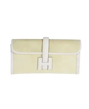 Hermès Jige Elan Suede Handbag