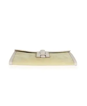 Hermès Jige Elan Suede Handbag
