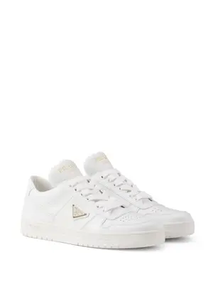 Prada Downtown Leather Sneakers