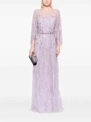 Jenny Packham Rhapsody Sequin-embellished Gown