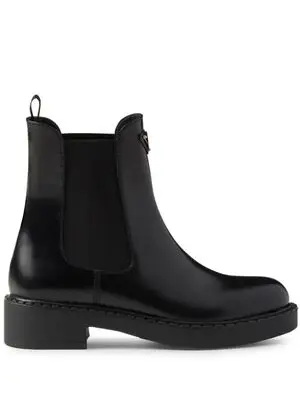 Prada 50mm Chelsea Boots - Black