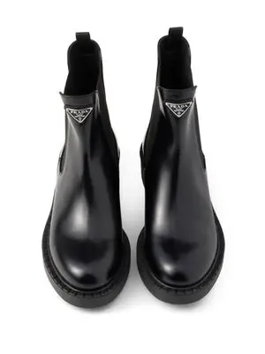 Prada 50mm Chelsea Boots - Black