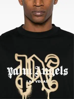 Palm Angels Las Vegas Monogram-print T-shirt