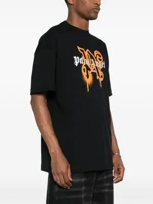 Palm Angels Logo-print Cotton T-shirt