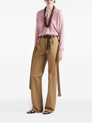 Prada Button-down Silk Shirt