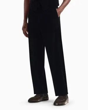 Giorgio Armani Velvet Trousers