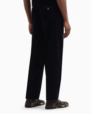 Giorgio Armani Velvet Trousers
