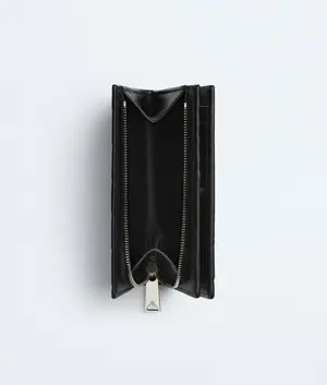 Bottega Veneta Intrecciato Medium Bi-fold Wallet With L-zip