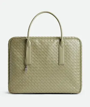 Bottega Veneta Getaway Large Weekender Bag - Travertine