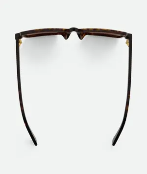 BOTTEGA  VENETA Square Frame Sunglasses - Havana/brown