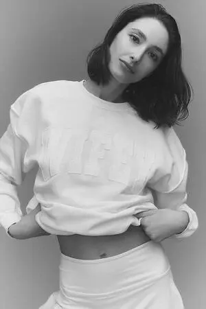 Anthropologie Wifey Crew-neck Sweatshirt - White