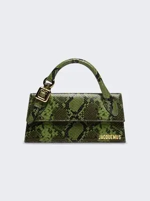 Jacquemus Le Chiquito Long Boucle Handbag - Green