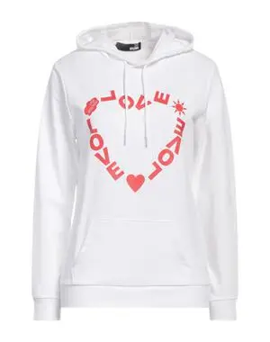 Love Moschino Hooded Sweatshirts Hoodies For Women