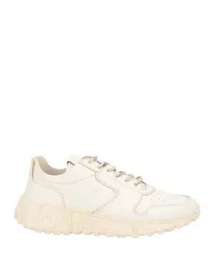BUTTERO® Leather Low Top Sneakers - White