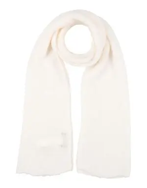 Blumarine Scarf Mohair Wool, Alpaca Wool, Polyamide - White