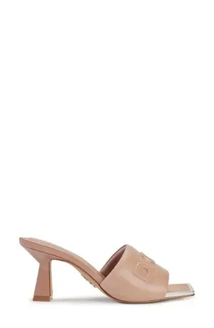 Dkny Keke Leather Slide Sandal