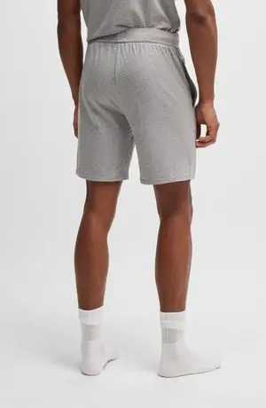 BOSS Unique Drawstring Jersey Lounge Shorts